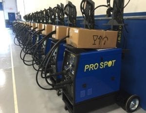 Pro Spot Welders Approved for Tesla Repairs - Autosphere