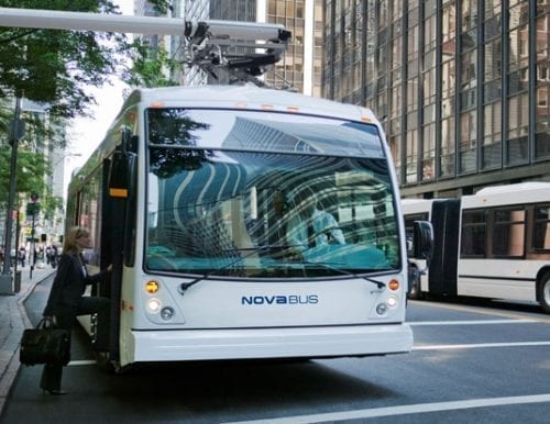 Nova Bus Showcases Electric Bus - Autosphere