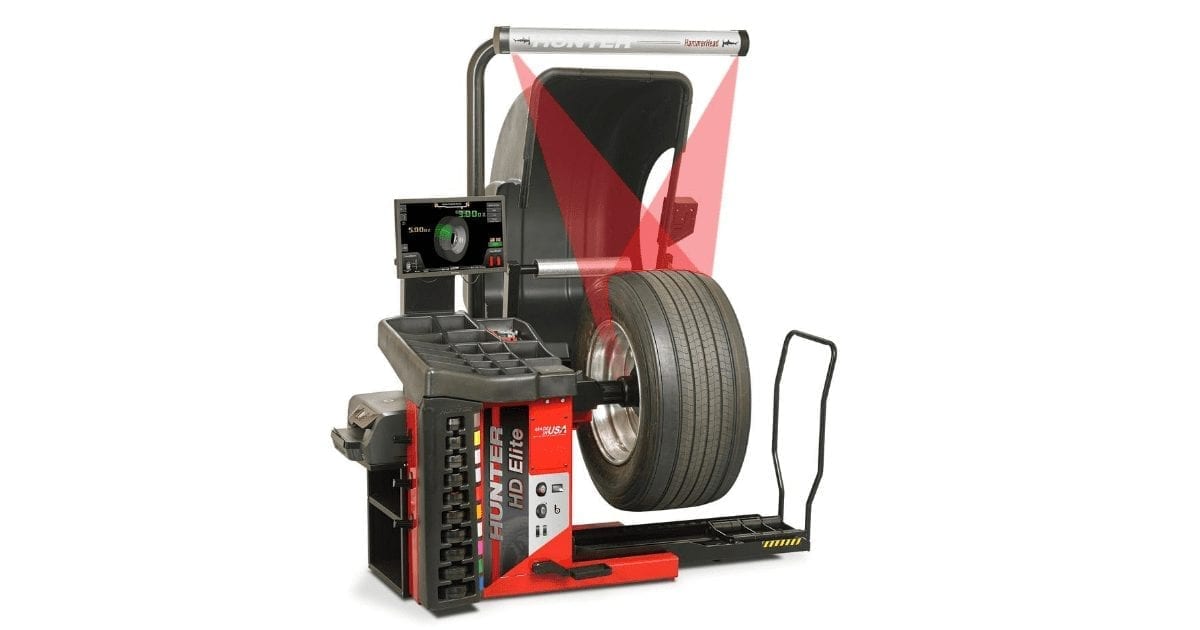 Hunter Unveils HD Elite Heavy-Duty Wheel Balancer - Autosphere