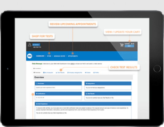 New myASE Dashboard Streamlines Registration/ Certification Process ...