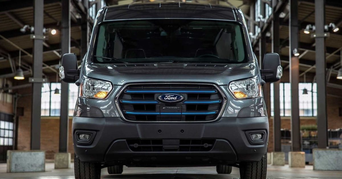All-Electric 2022 Ford E-Transit Unveiled - Autosphere