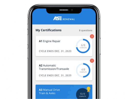 Prominent Industry Organizations Help Develop ASE Renewal App - Autosphere