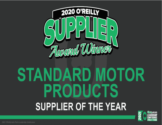 Standard Motor Products Named 2020 Supplier of the Year by O’Reilly ...