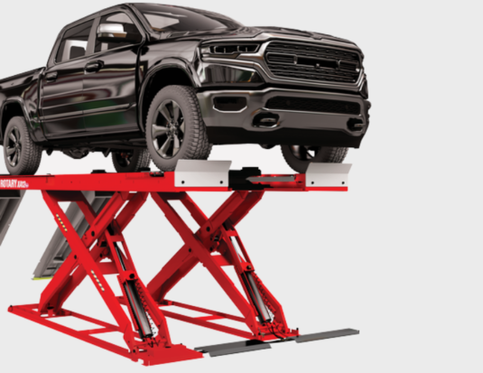 Rotary's New XA12 Alignment Scissor Lift Offers Wide Service Capacity ...