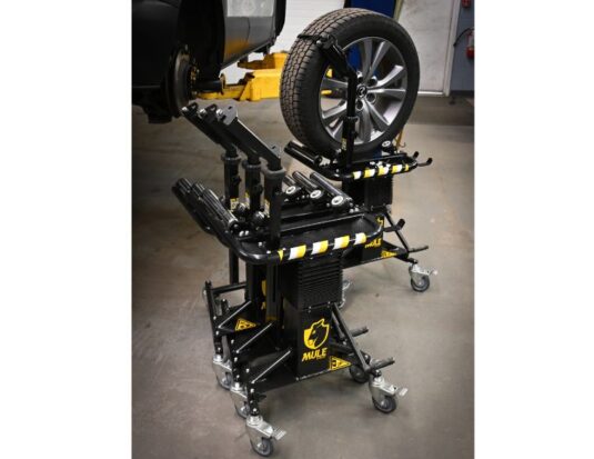New Video Demonstrates How ‘The Mule’ Tire Trolley Eases Wheel Service ...