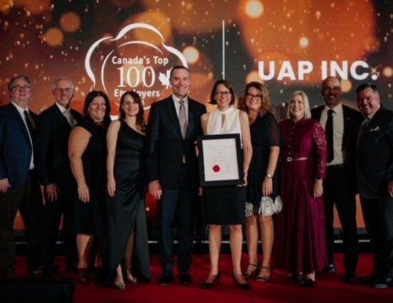 UAP Named One of Canada’s Top 100 Employers Once Again - Autosphere
